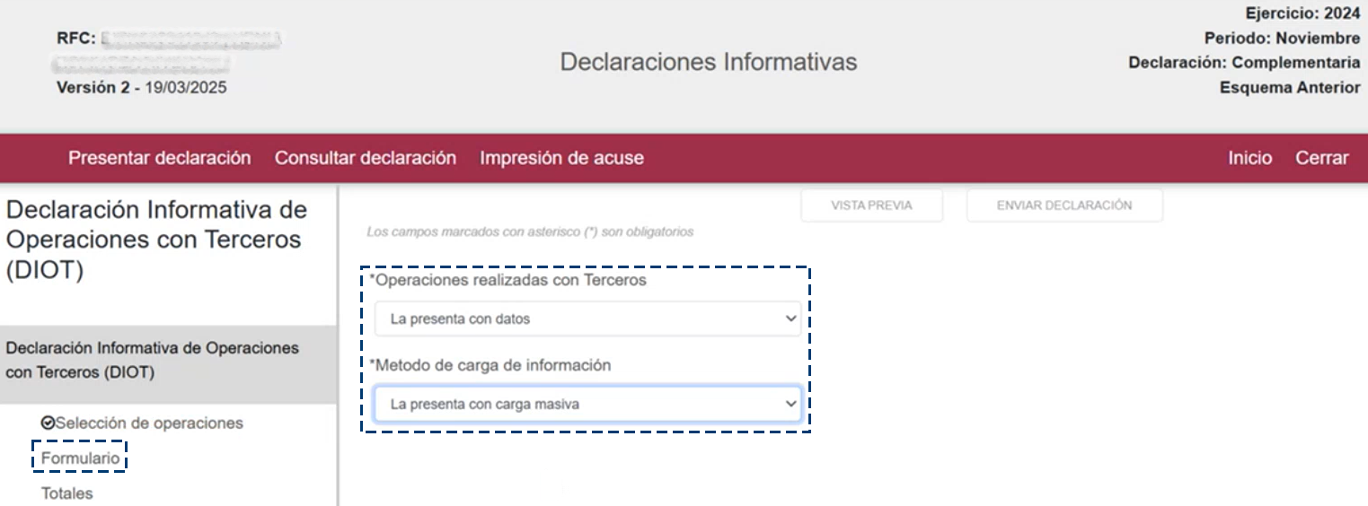 12. Cómo presentar la DIOT 2024 y años anteriores