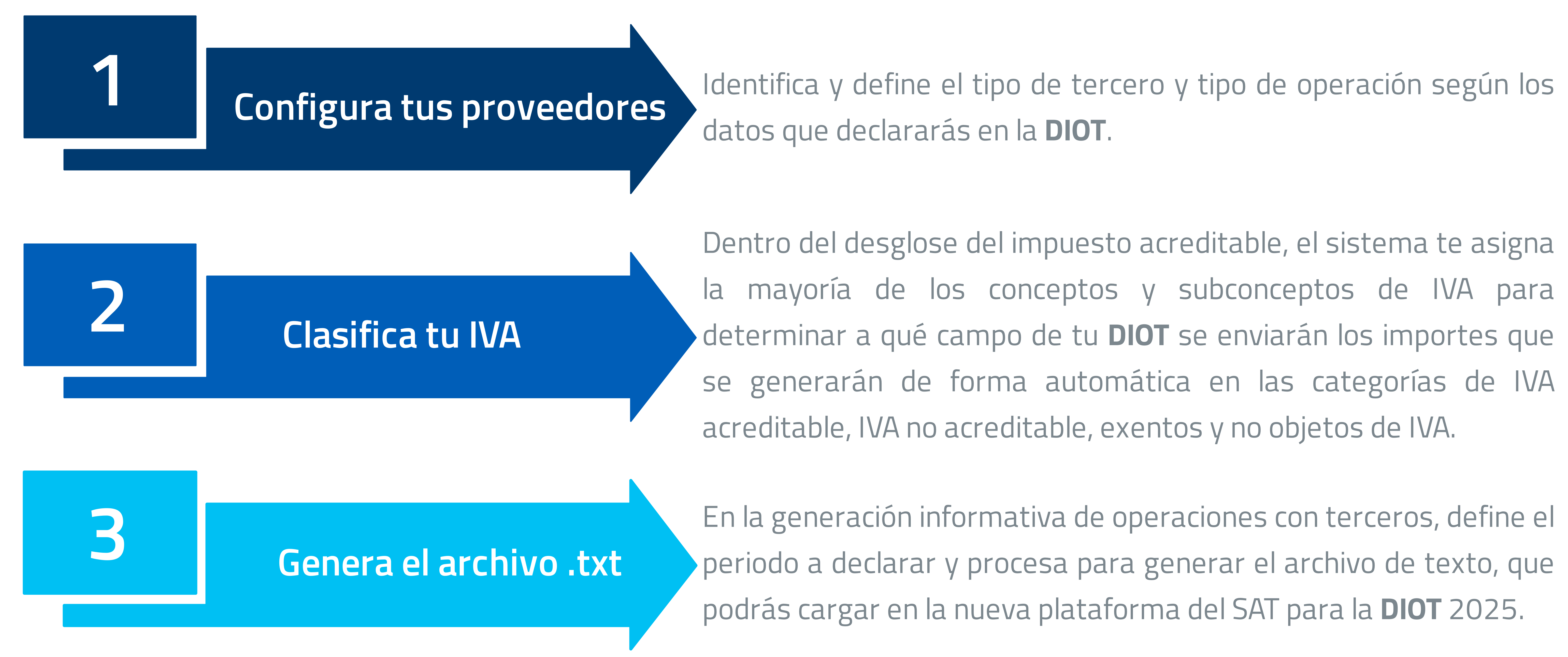 4. Puntos clave para presentar la DIOT 2025