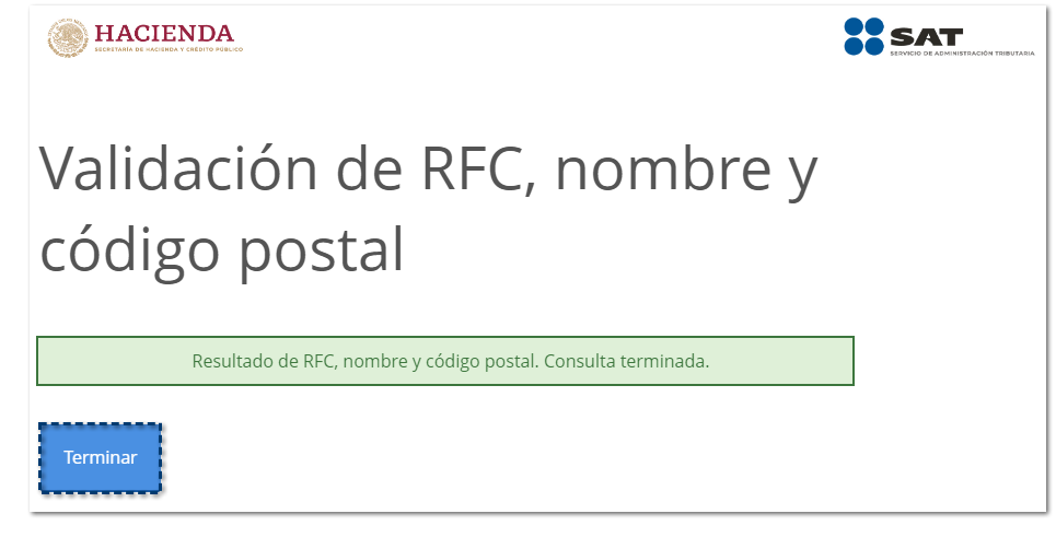 Generar archivo con RFC, Nombre y CP