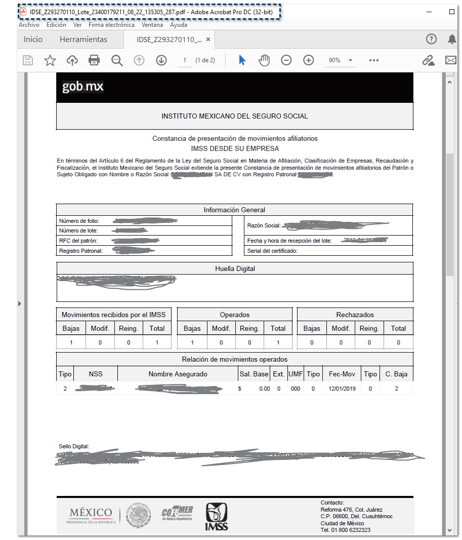 Módulo Conexión en línea con IDSE