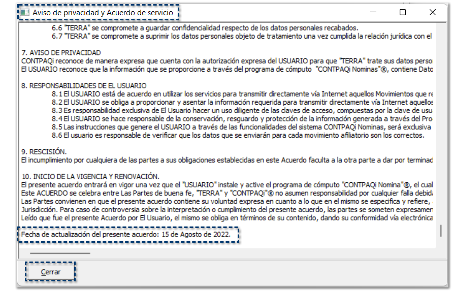 Alta de Usuarios para el módulo Conexión en línea con IDSE