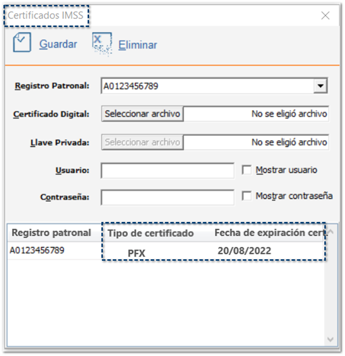 Módulo Conexión en línea con IDSE