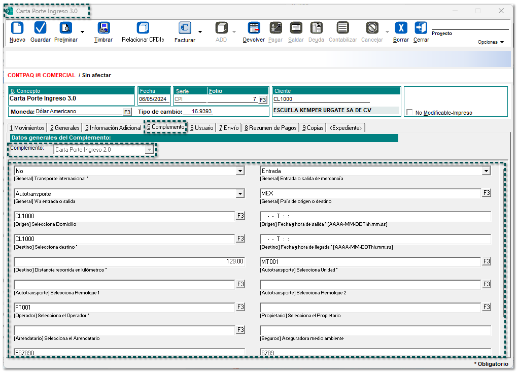 Diferencias del proceso de captura: Carta Porte 2.0 vs Carta Porte 3.0 ...