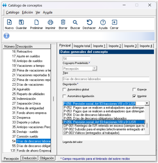 Nuevas claves SAT de percepciones y deducciones para Previsión social