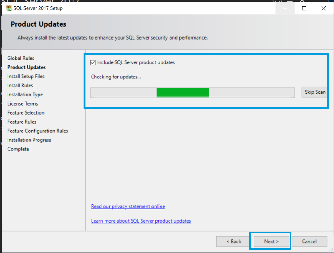 Instalación SQL Server