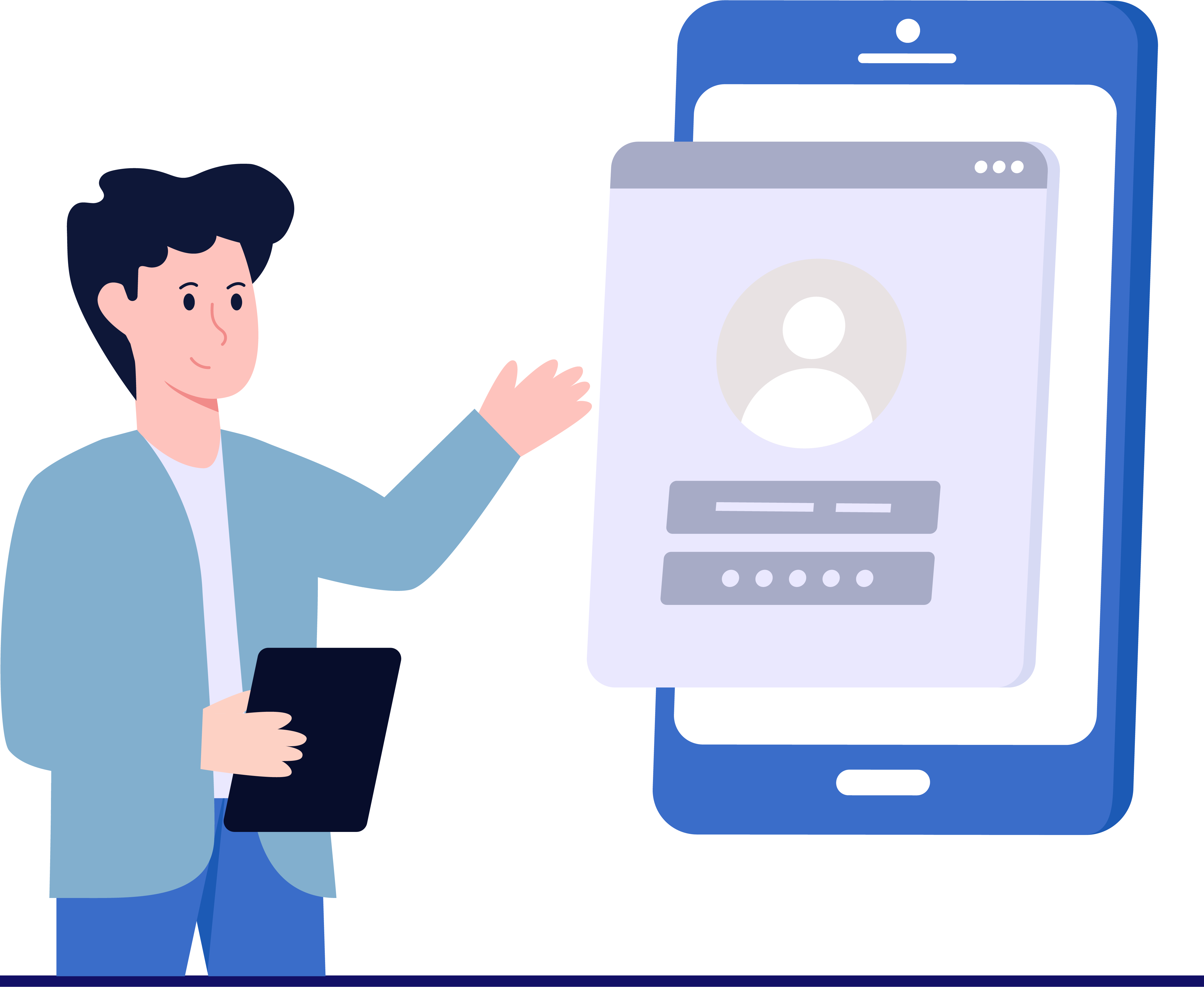 ¿Cómo ingreso a la app móvil?